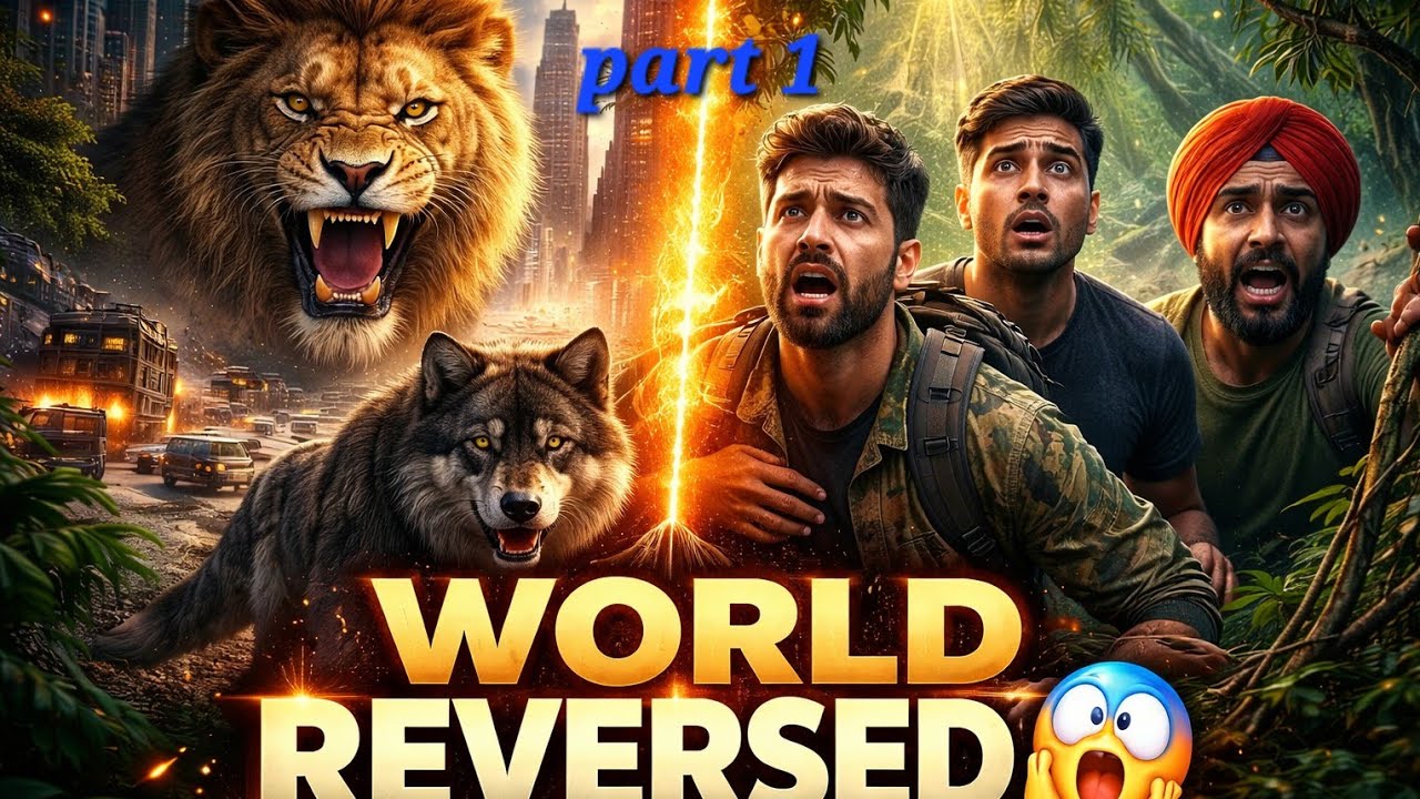 “अब दुनिया जानवरों की है! 😱 | Animals Rule the World (Cinematic Story ...