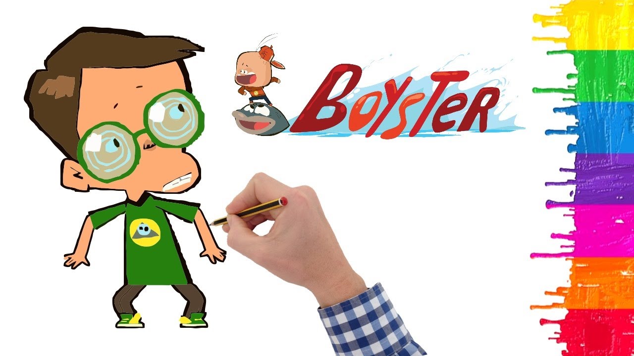 How to draw Boyster - Arthur - Boyster drawing - Boyster çizimi - YouTube