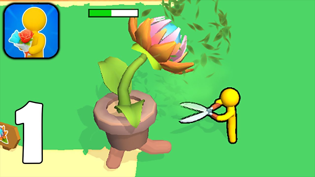 Flower Shop - Part 1 Stickman Flower Shop Manager - Gameplay ...