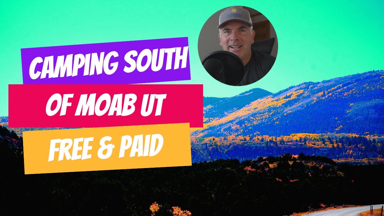 Moab Area Monticello Abajo Mountain Drive 4K - YouTube