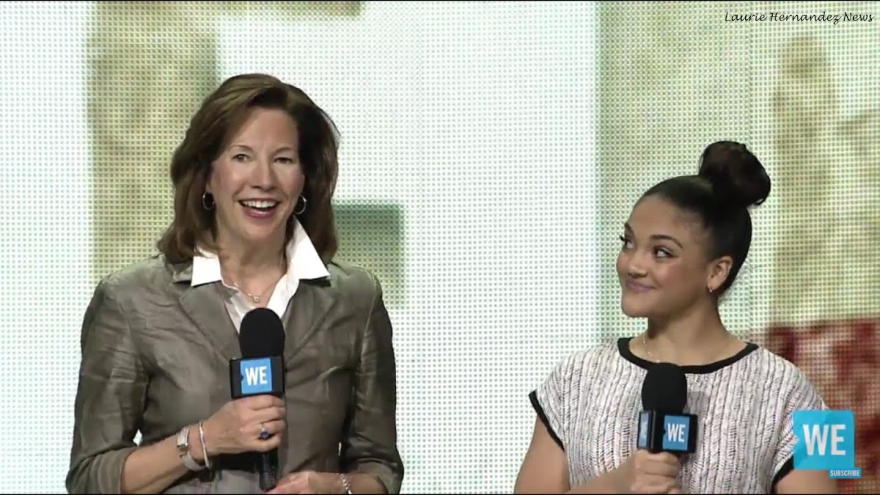 Laurie Hernandez - Speech 1 - WE Day NY (04/06/17) - YouTube