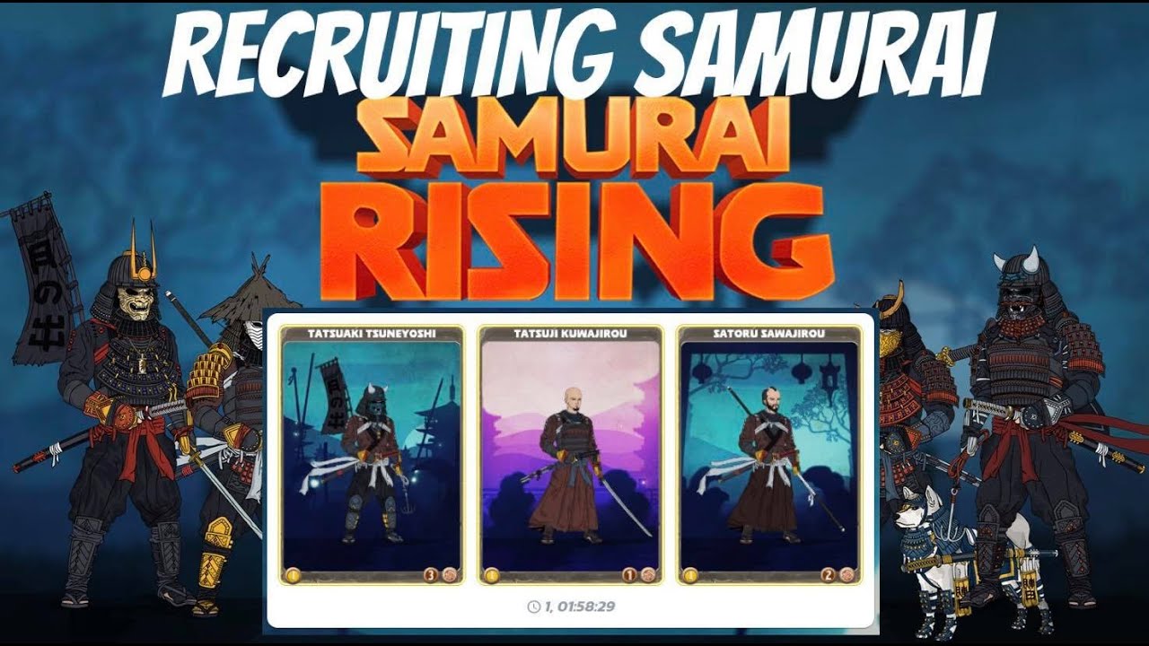 Samurai Rising | How To Recruit Samurai - YouTube