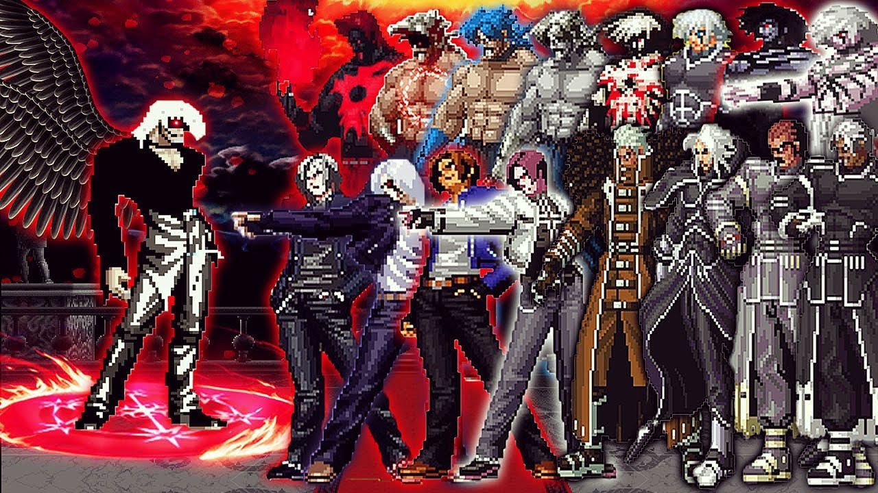 [KOF Mugen] 1 Vs 16: Devoublack Challenges the Ultimate Fighters Team ...