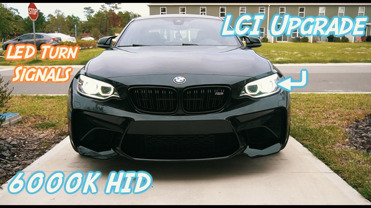 Best BMW F87 M2 Headlight Bulb Upgrade - 6000k HID with LED Turn ...