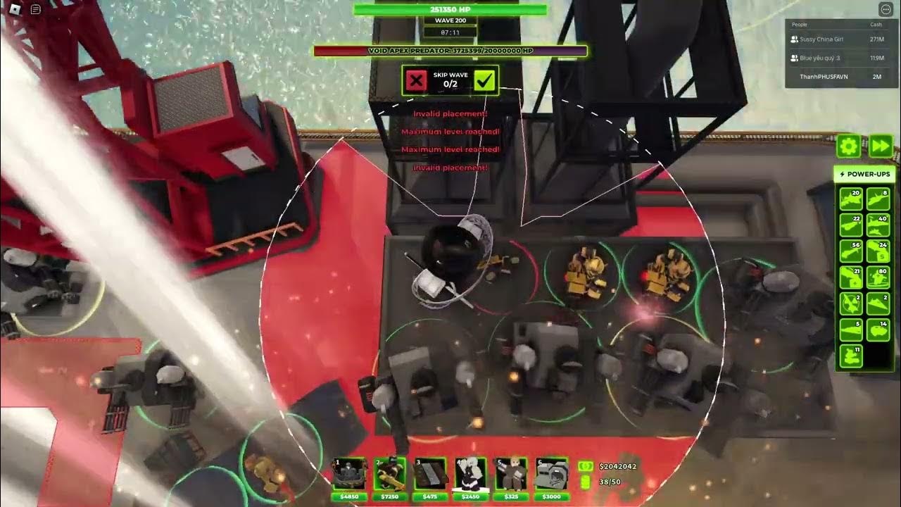 TDX Endless mode wave 200 Trio using 2 acc - YouTube