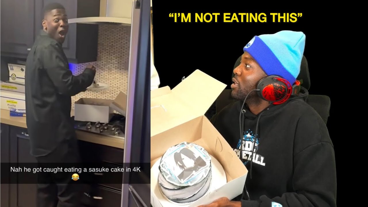 Mark Got Caught Eating The Sasuke Cake 😂 - YouTube