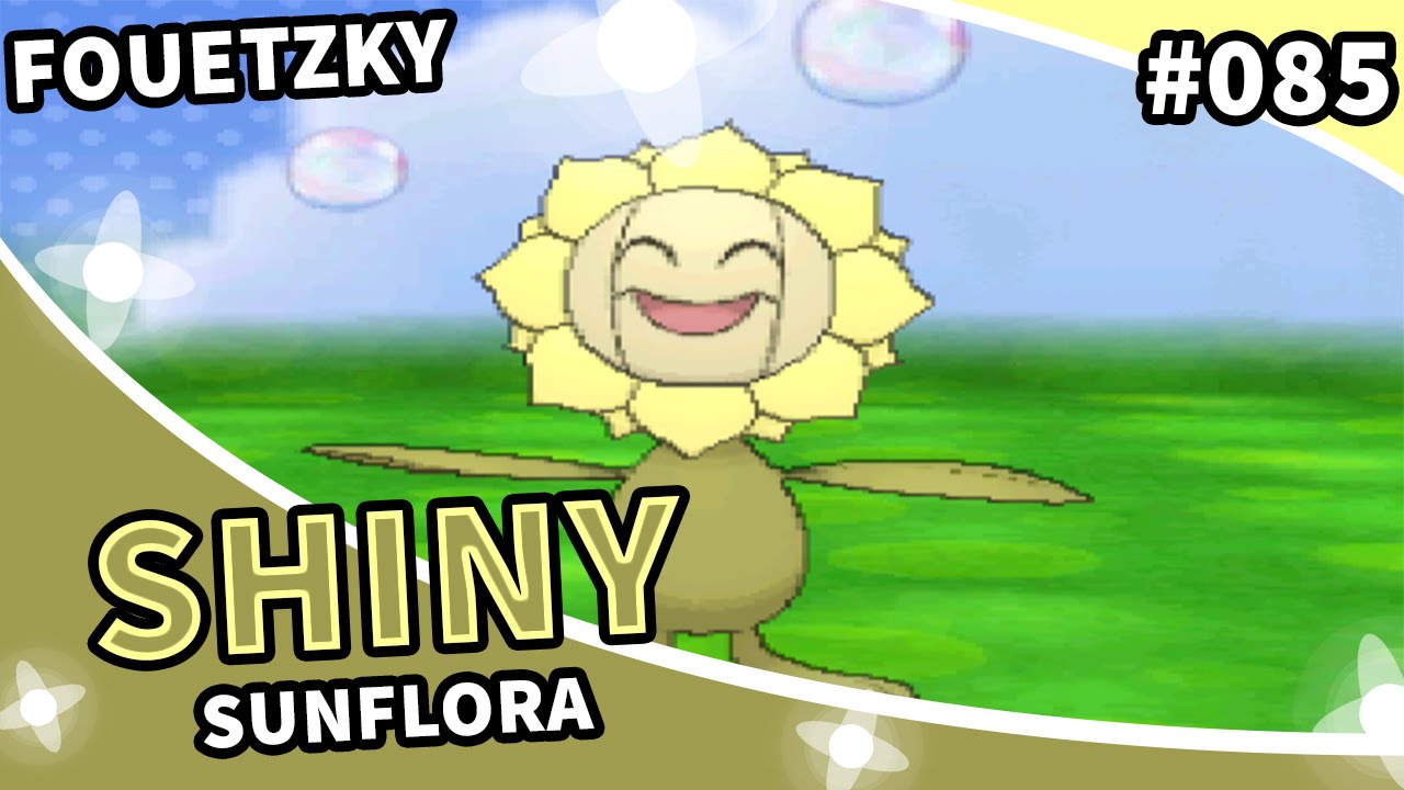 Shiny #085: SHINY SUNFLORA! Pokemon ORAS DexNav, 85 Encounters! - YouTube