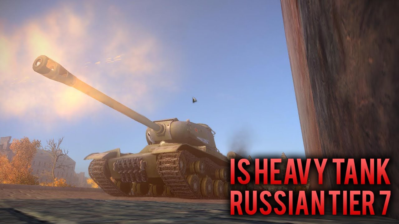 World of Tanks - IS - Tier 7 Russian Heavy Tank "Top Gun, Mastery 1st ...