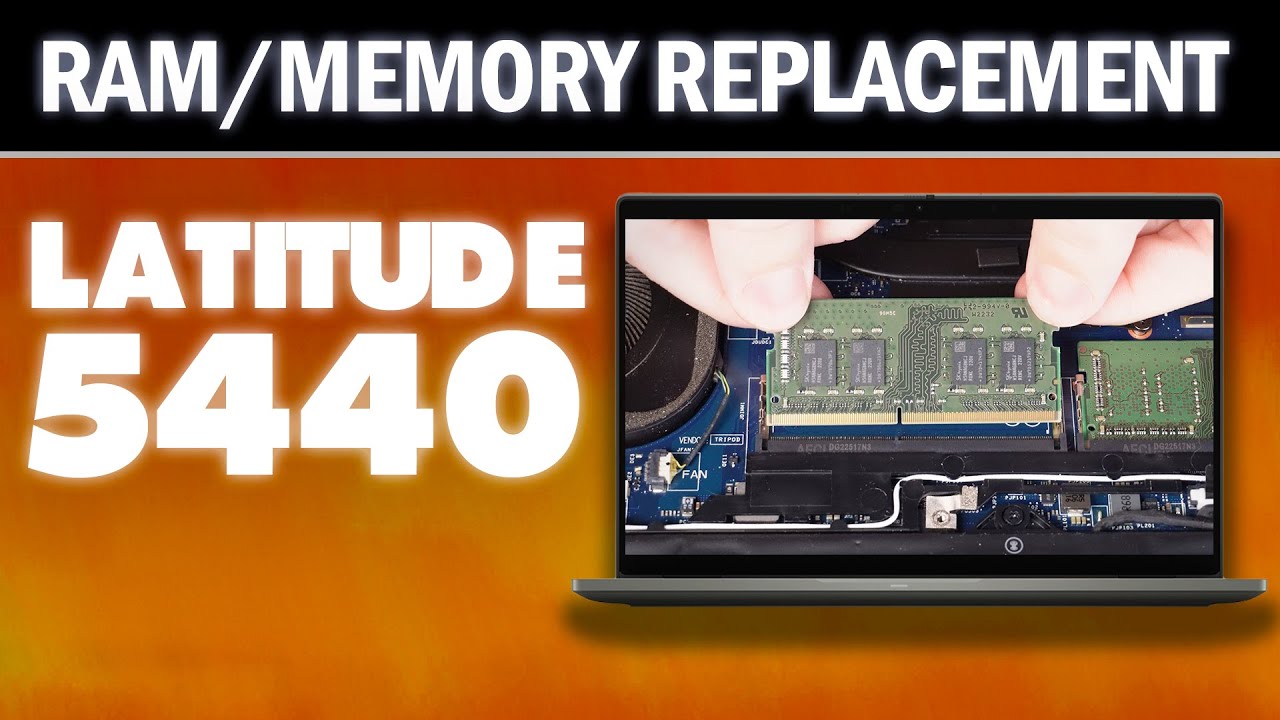 How To Replace Your RAM/Memory | Dell Latitude 5440 - YouTube