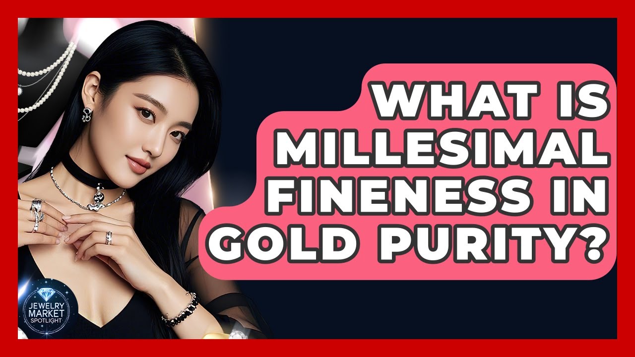 What Is Millesimal Fineness In Gold Purity? - Jewelry Market Spotlight ...