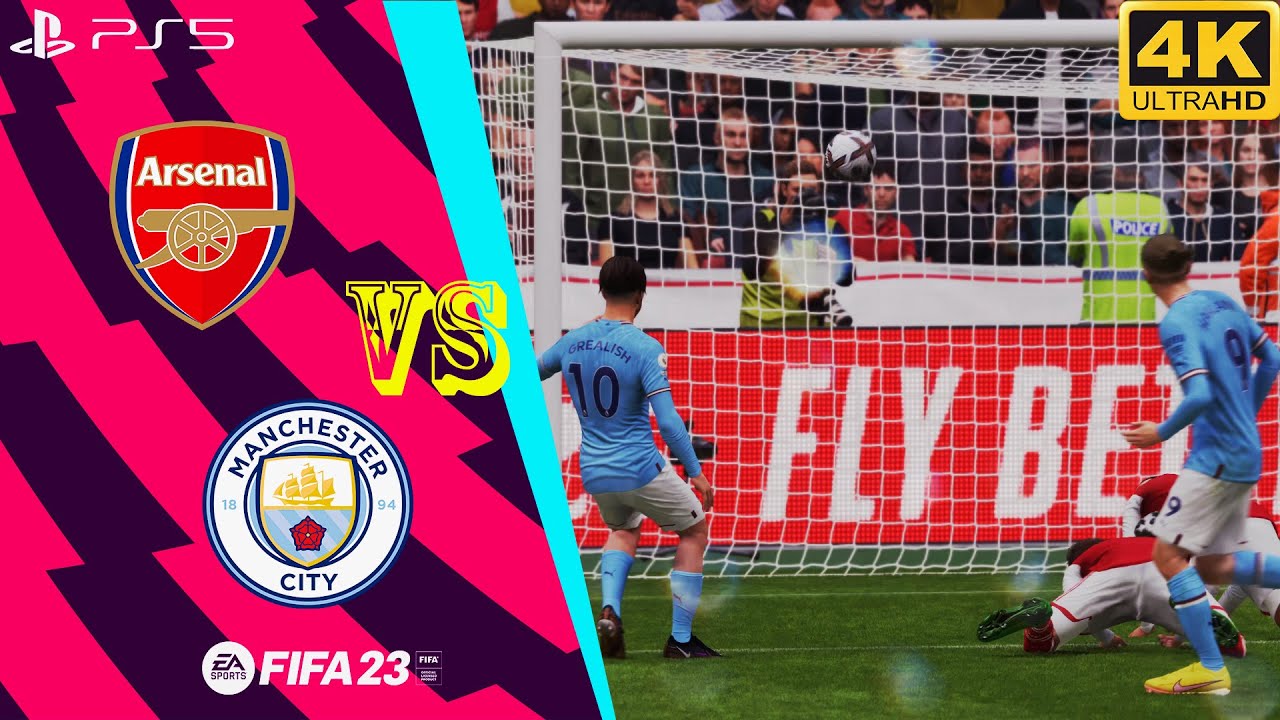 FIFA 23 - Arsenal vs. Man City - Premier League 22-23 | PS5™ Gameplay ...