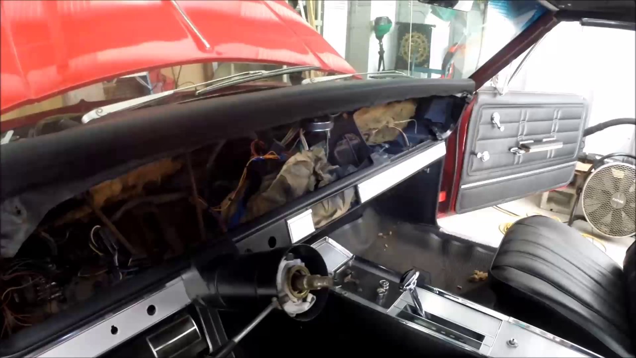 Copy of 1966 impala SS dash paint done - YouTube
