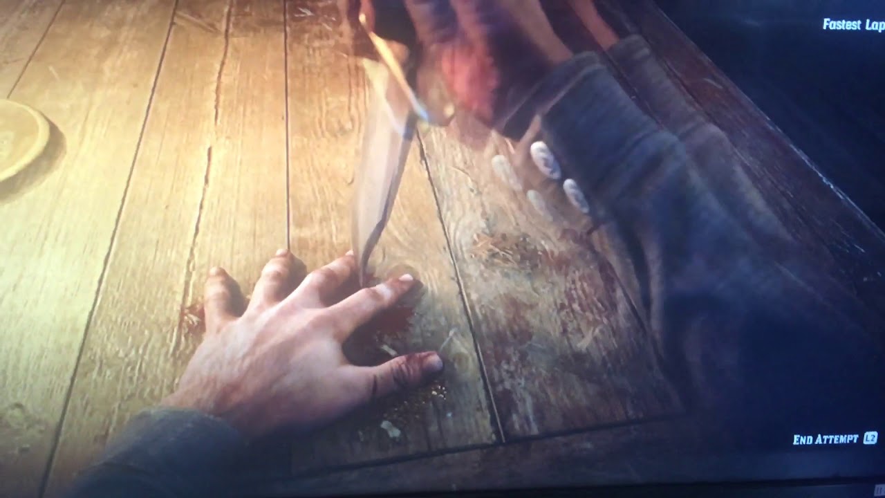 Red dead 2 five finger filet - YouTube