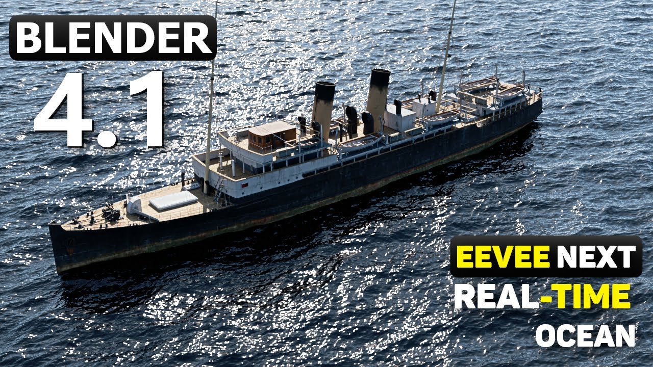 Eevee Next: Real-Time Large Scale Ocean Simulation - YouTube