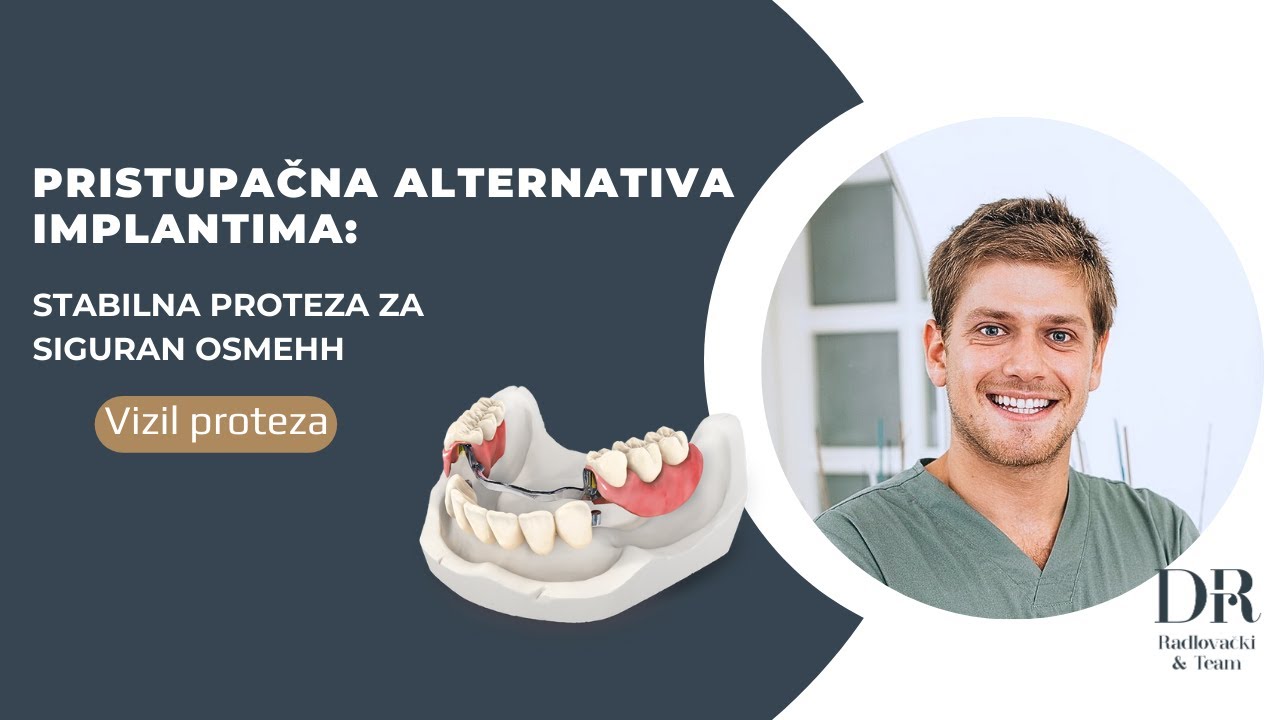 Pristupačna Alternativa Implantima - Vizil proteza na drikere - YouTube