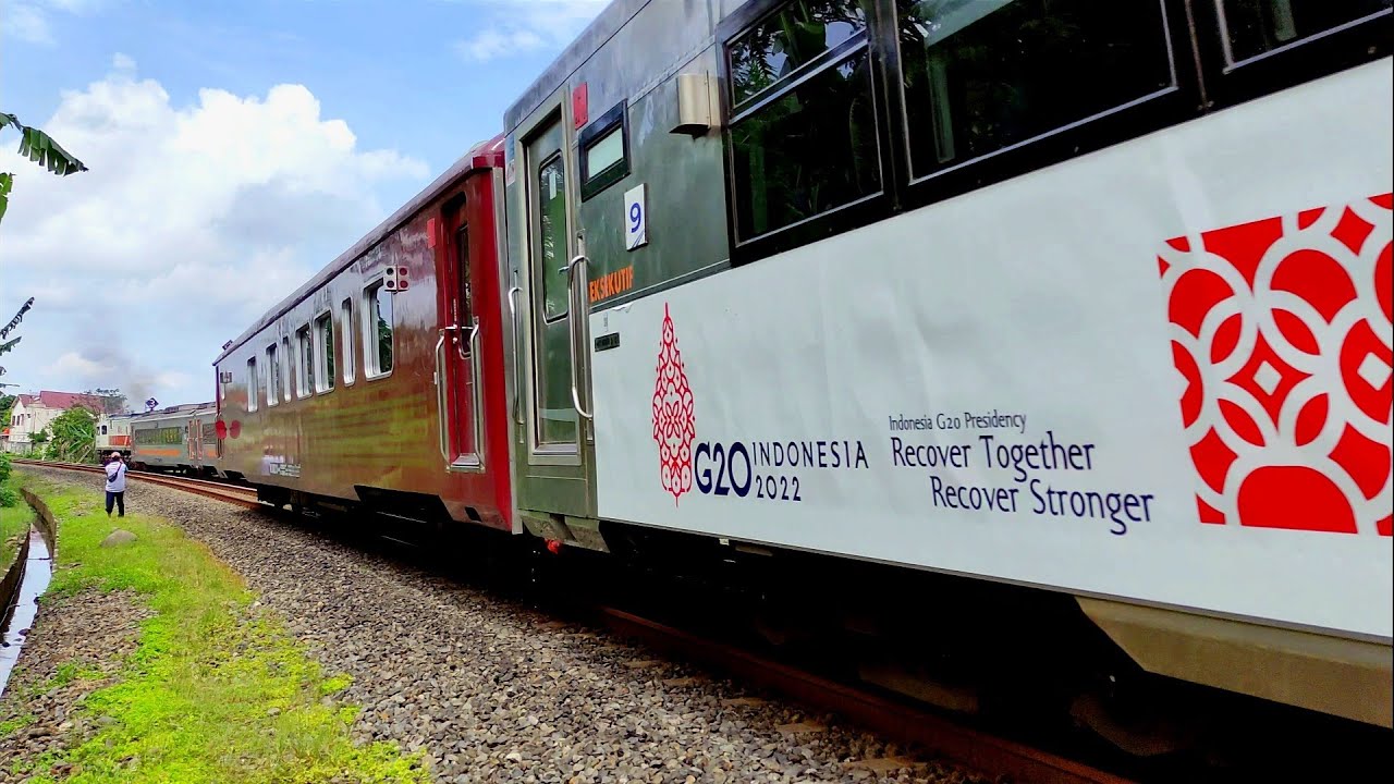 HUNTING KERETA API DI PERCABANGAN BARAT STASIUN KROYA (RESOLUSI 4K ...