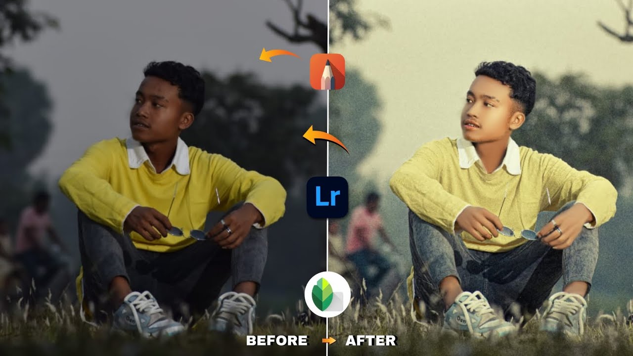 How to Lightroom Mobile Cinematic Photo Editing || Before & After ...