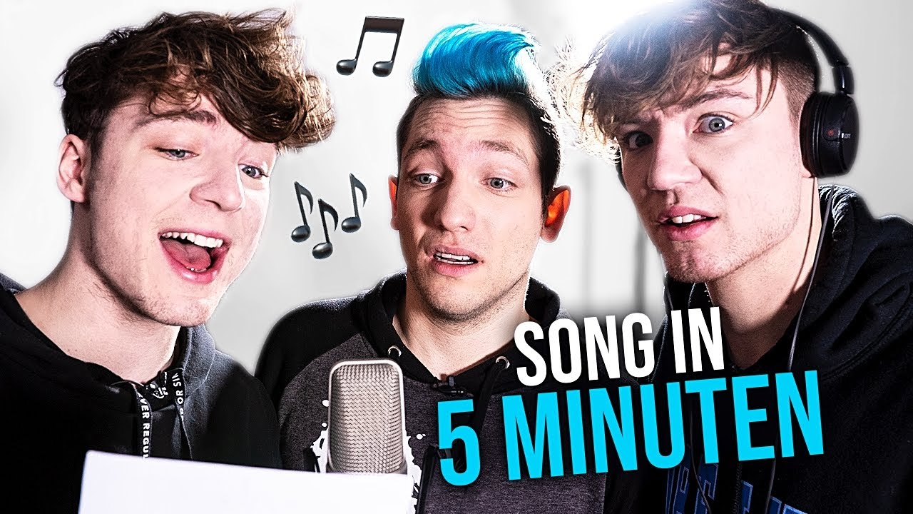 wir schreiben einen SONG in 5 MINUTEN (mit REZO) 😱🎶 - YouTube