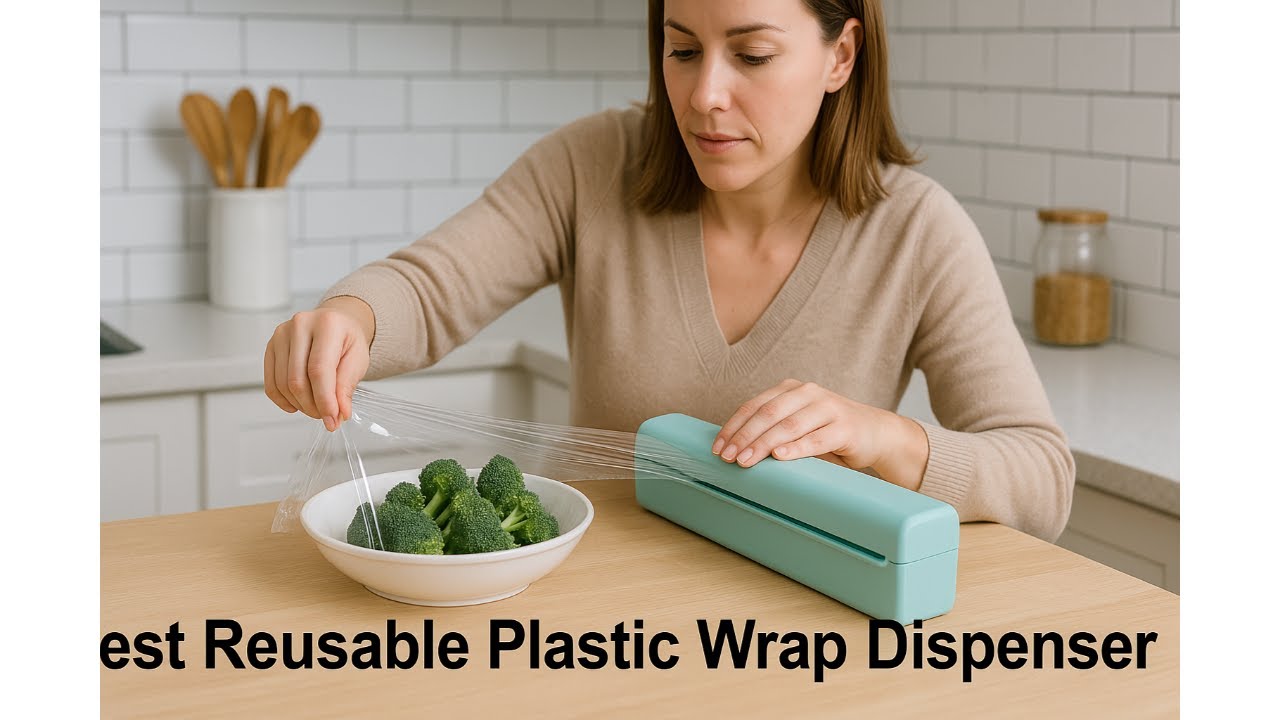 📦 Stretch-Tite Wrap'n Snap 7500 Dispenser | Best Reusable Plastic Wrap ...