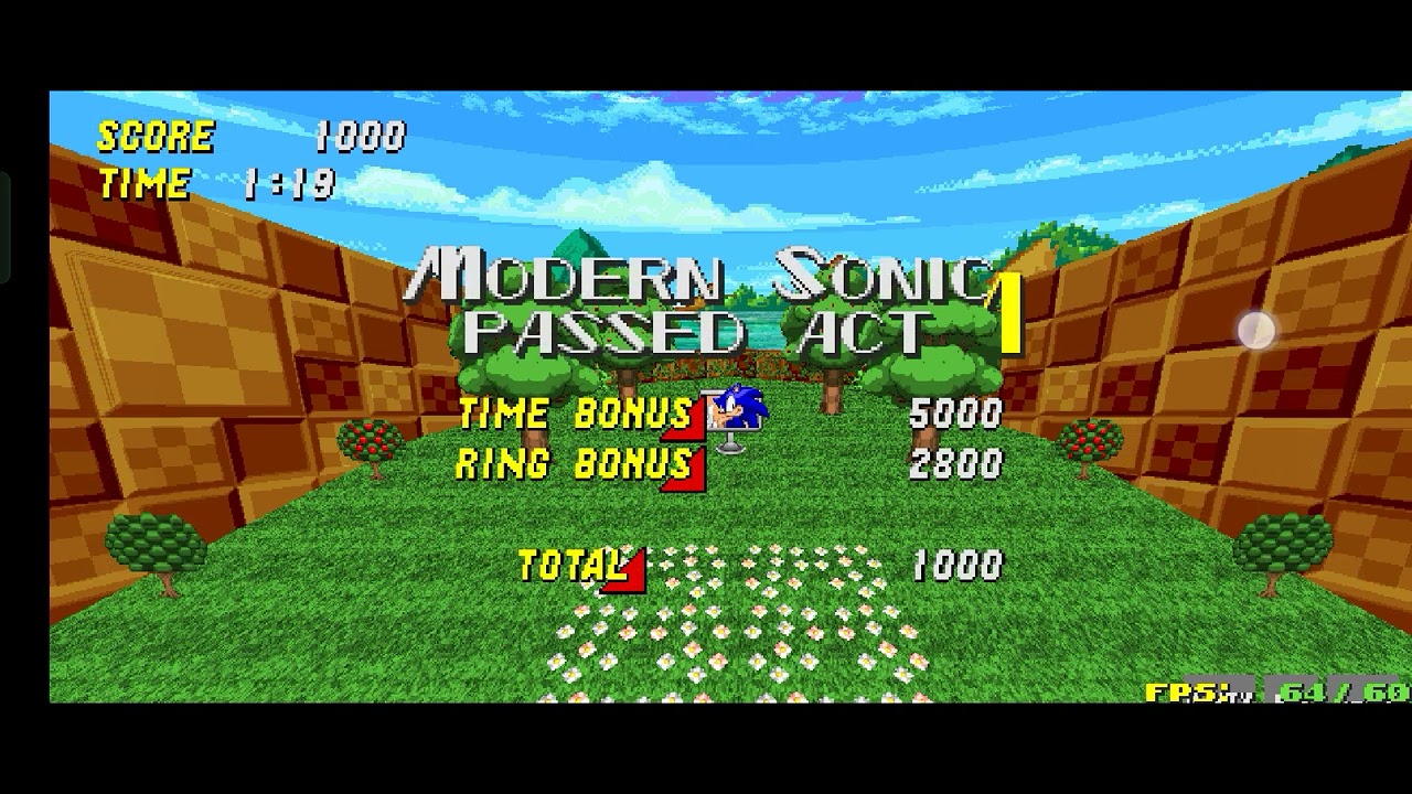 Sonic rush in srb2 - YouTube