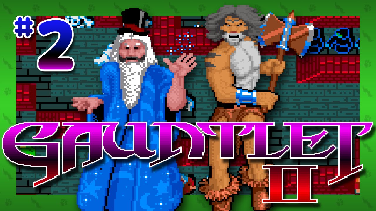 Gauntlet II (Amiga) - Part 2: Death Cooties - Octotiggy - YouTube