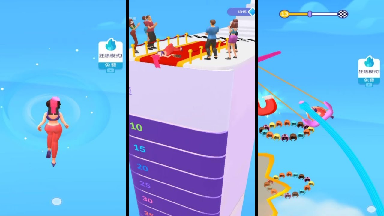 Hair Challenge 😲All Levels Gameplay Android, iOS ️(Levels 9-13) - YouTube