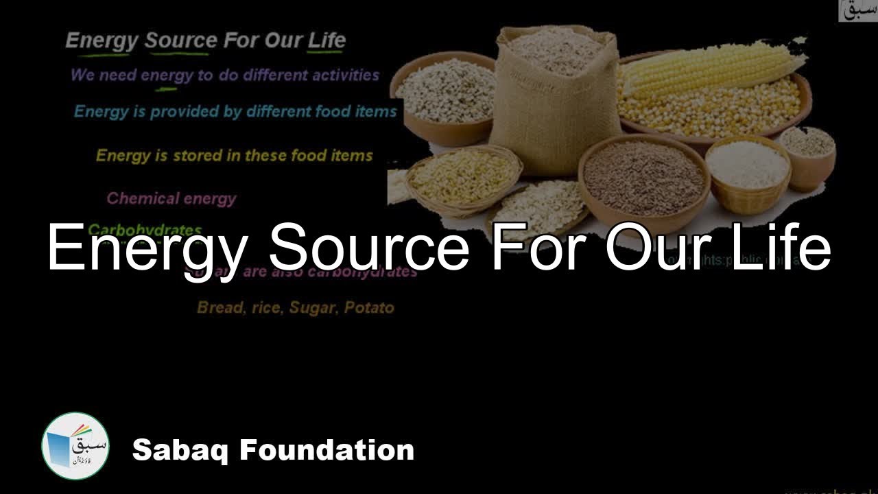 Energy Source For Our Life, General Science Lecture | Sabaq.pk - YouTube