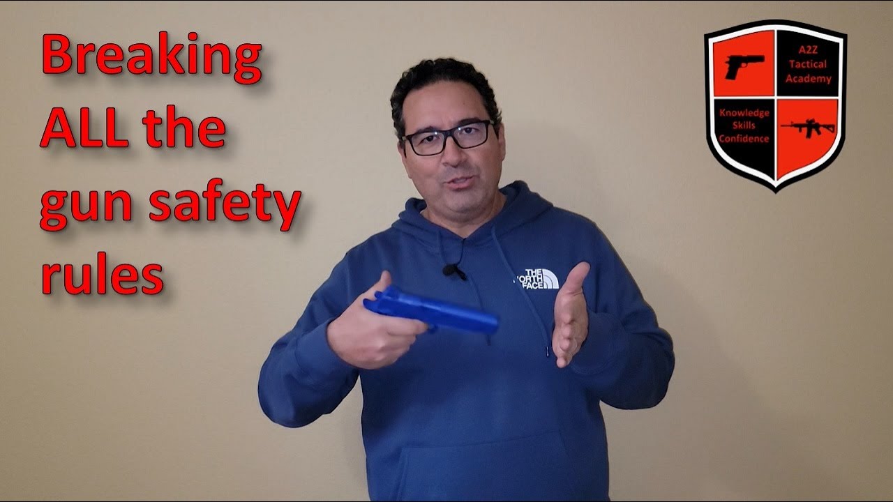 Unsafe Shooters at the range - YouTube