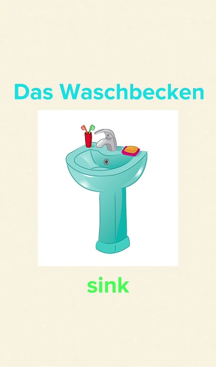 German Vocabulary: Das Badezimmer #shorts #germanvocabulary - YouTube