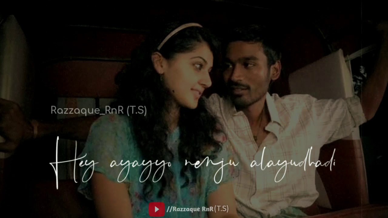 ayyayo nenju alai video song hd whatsapp status | Aadukalam Movie ...
