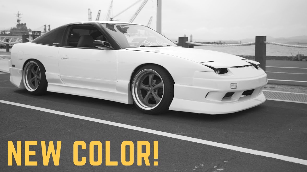 240SX NEW COLOR REVEAL! - YouTube