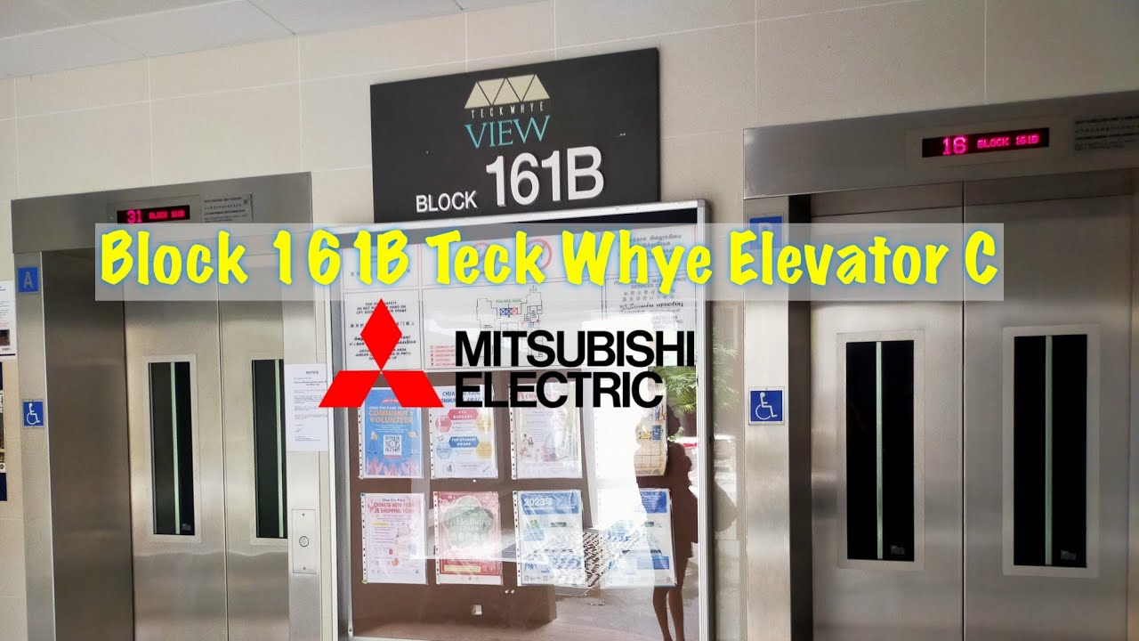 Block 161B Teck Whye View Mitsubishi Elevator C - YouTube