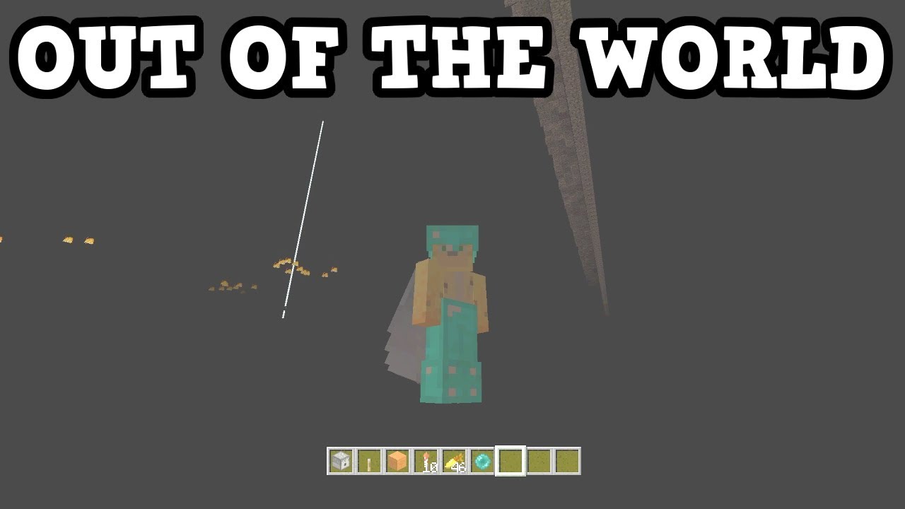 Minecraft Xbox 360 / PS3 - How To Get OUT OF THE WORLD - YouTube