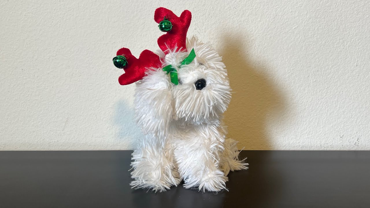 Dan Dee Christmas 2016 Animated Puppy - YouTube