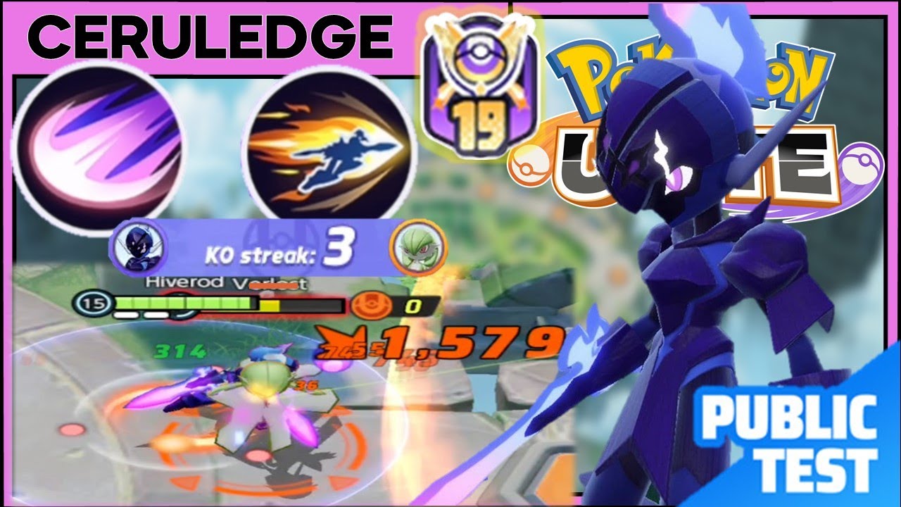 Ceruledge Psicocorte + Nitrocarga (Psycho Cut + Flame Charge) | Pokemon ...