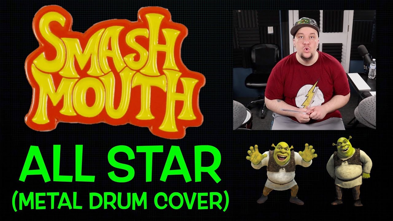 Metal Drum Cover of SMASH MOUTH (All Star) - YouTube