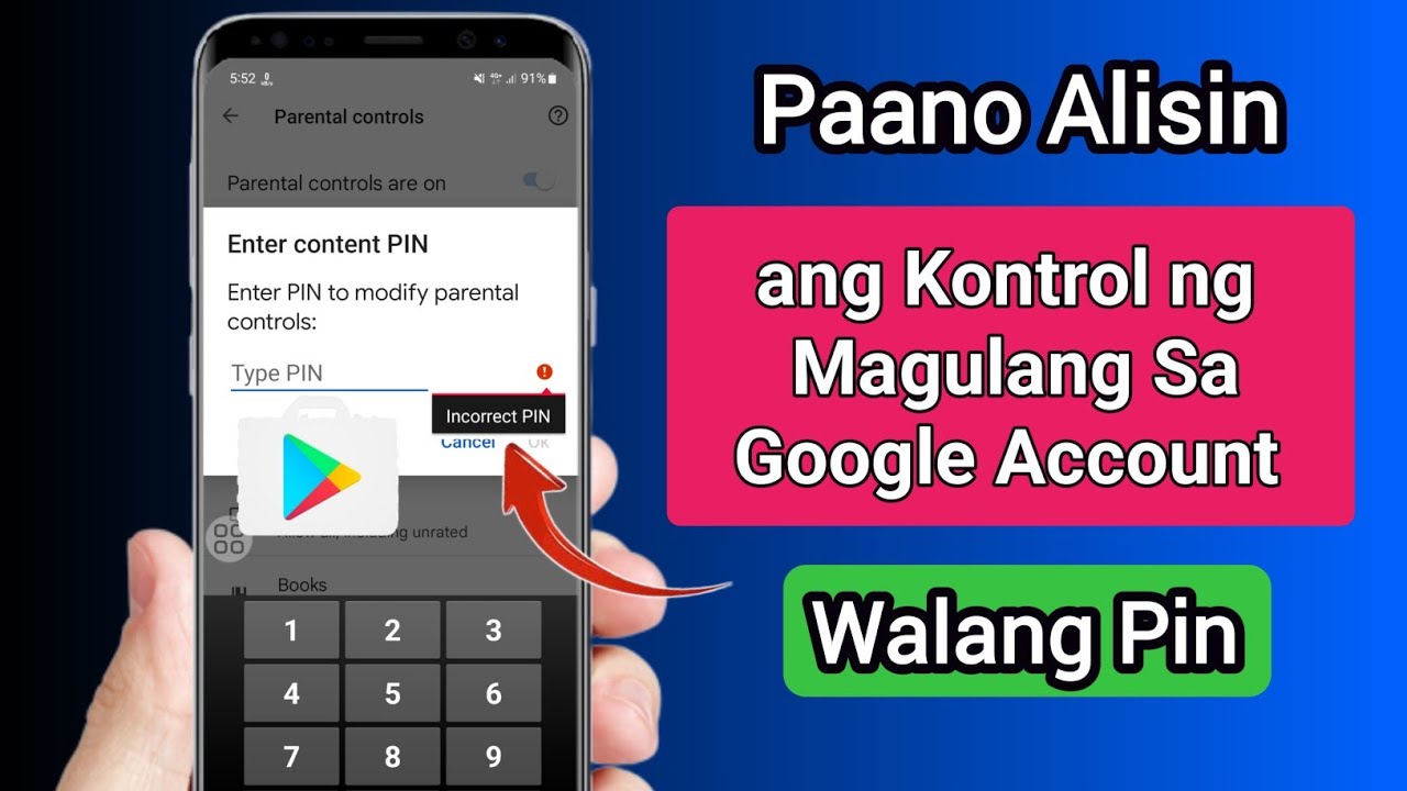Paano Mag-alis ng Parental Control Sa Google Account Nang Walang ...