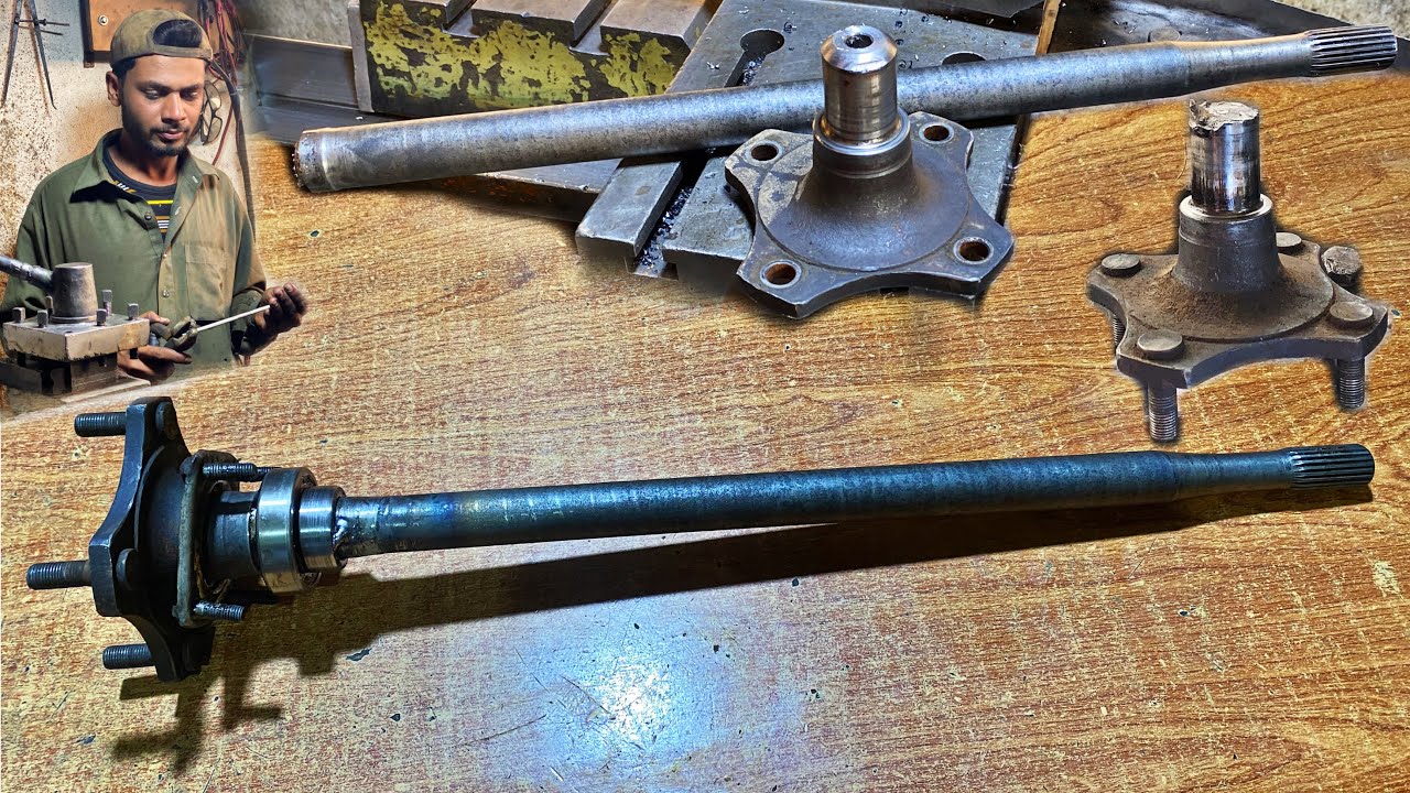 Pickup Axle Repair that will Amaze you | How Expert Mechanic Fix Broken ...