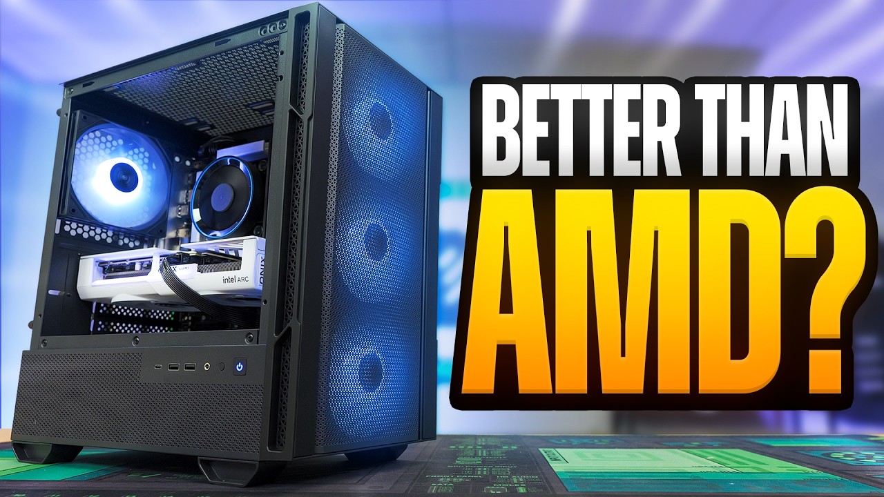 We Built the CHEAPEST Core Ultra Gaming PC.. - YouTube