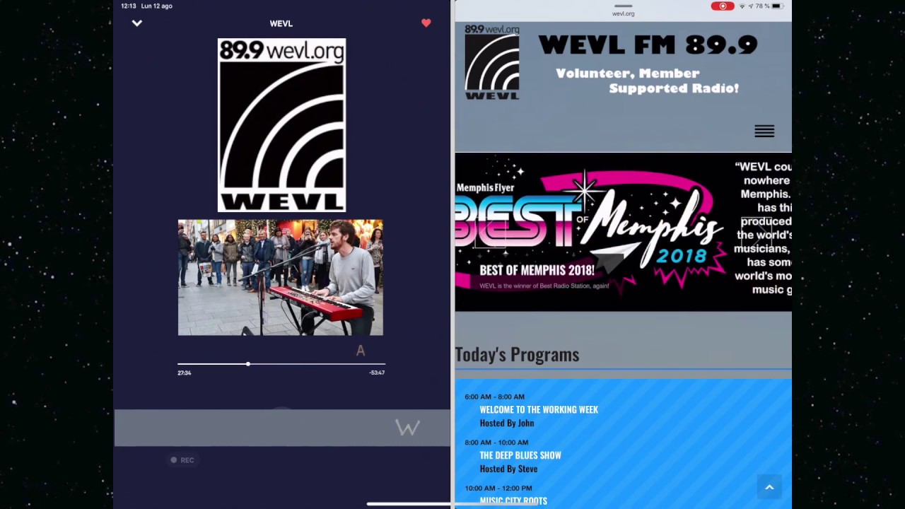 Andrés Mac on Memphis Radio Station WEVL FM: You've got a Friend in Me ...