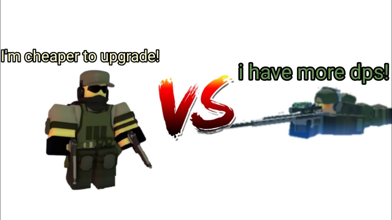 reworked scout vs reworked sniper #tds - YouTube