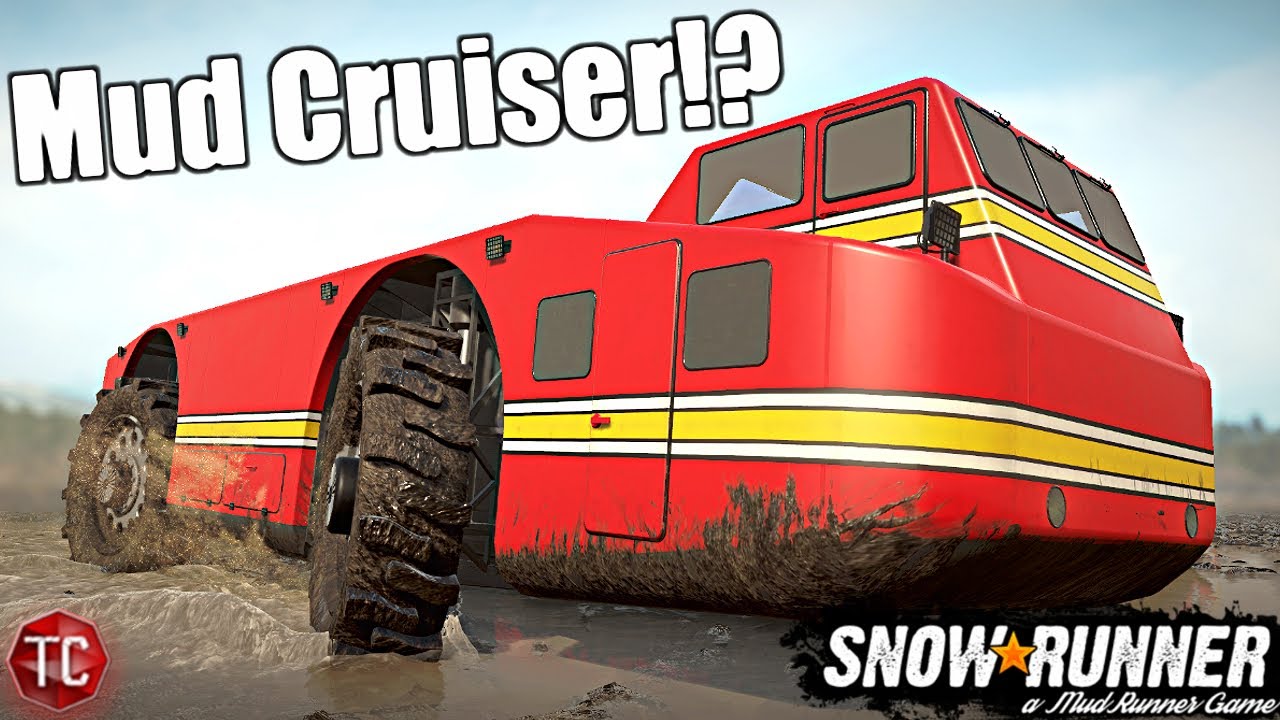 SnowRunner: Antarctic Snow Cruiser vs MUD PARK!? It's INSANE! - YouTube