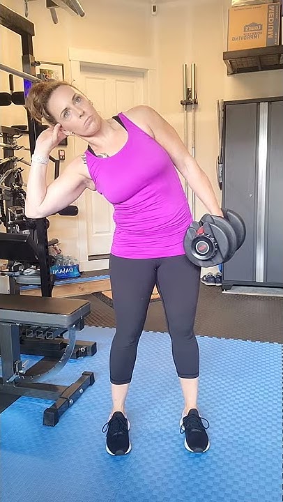 Dumbbell Side Bend - YouTube