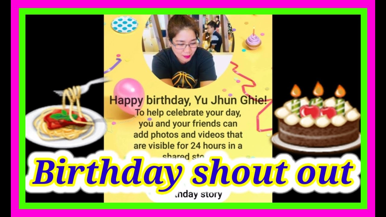 MY BIRTHDAY SHOUT OUT AND GREETINGS / ITS BETTER LATE THAN NEVER - YouTube