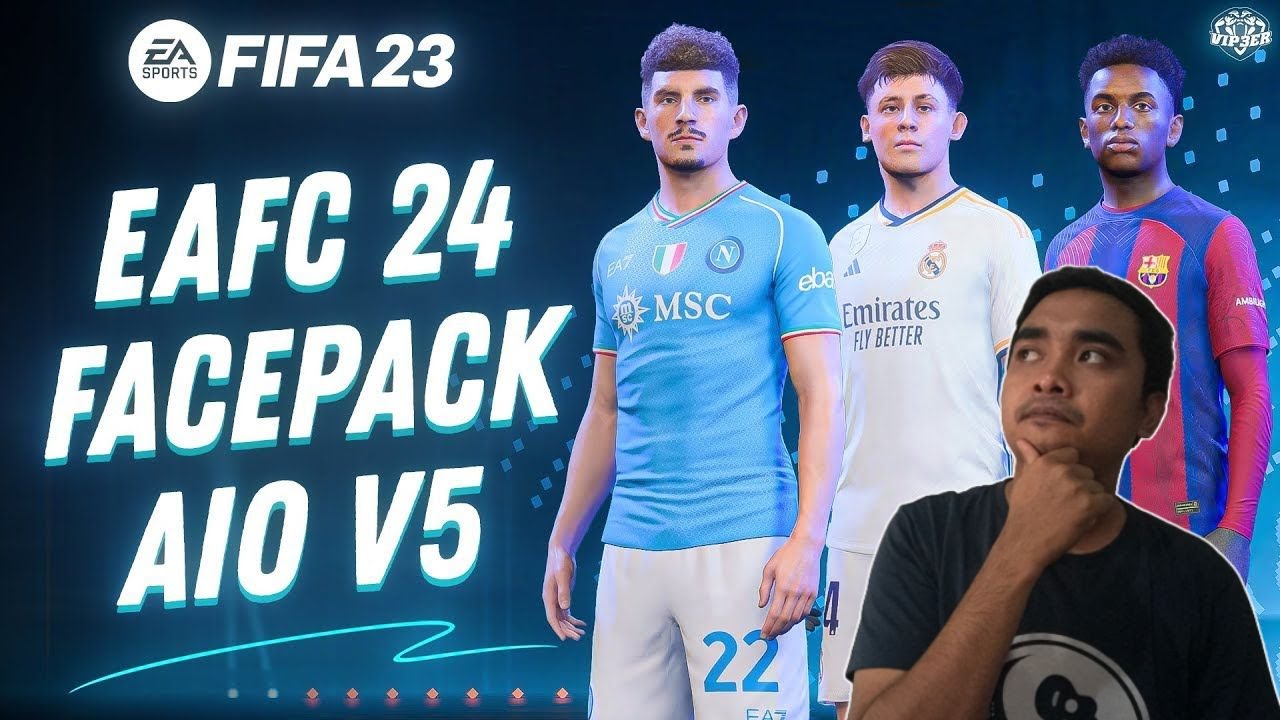 FC 24 FacePack V5.1 (AIO) For FIFA23 (FREE) + Tutorial | TU17.1 - YouTube