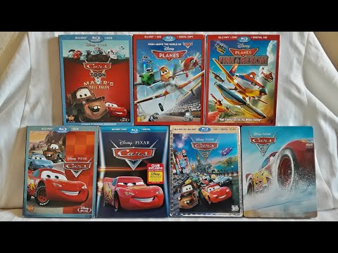 Unboxing Cars and Planes Movie Collection
