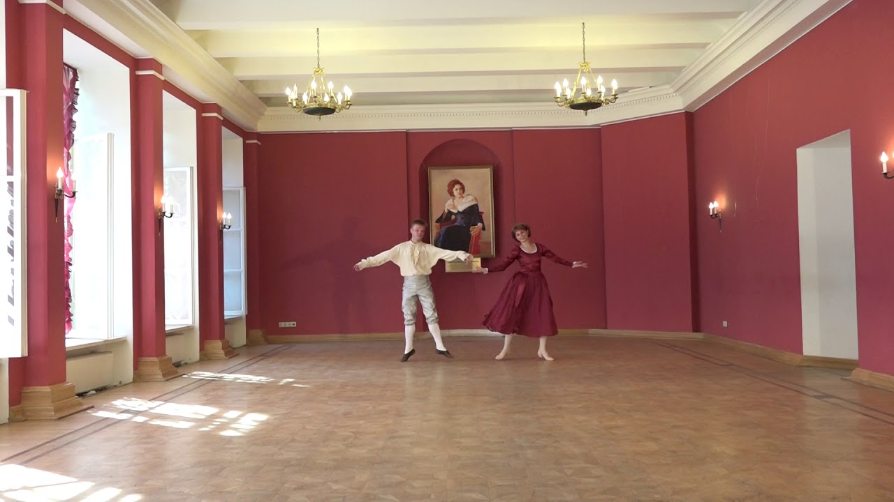 La Contredance 1700 Pecour - YouTube