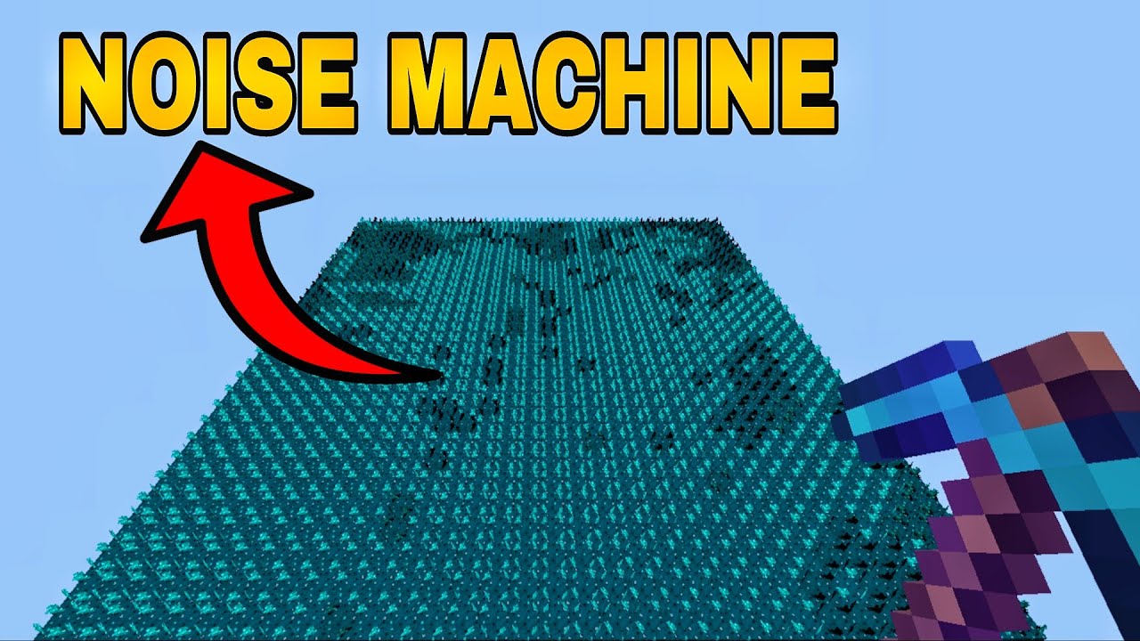 I Build A Most Dangerous NOISE MACHINE In Minecraft (THIS HAPPENED ...