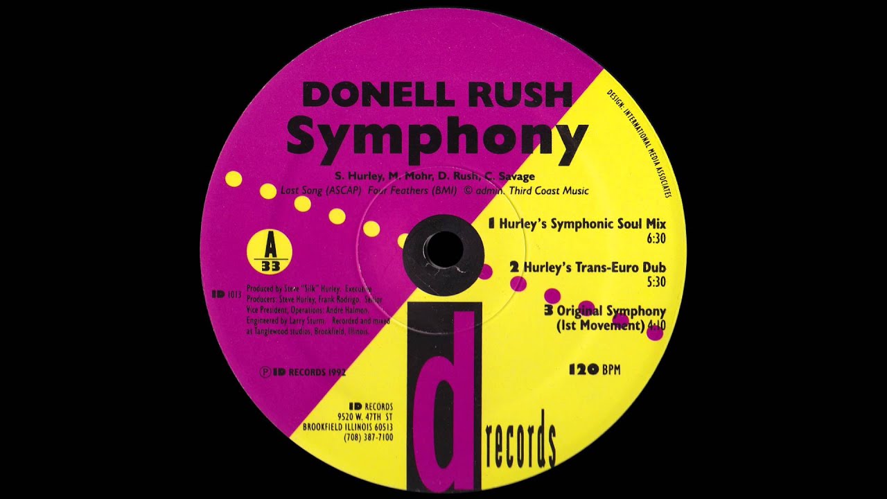 Donell Rush - Symphony (Hurley's Symphonic Soul Mix) [1992] - YouTube Music