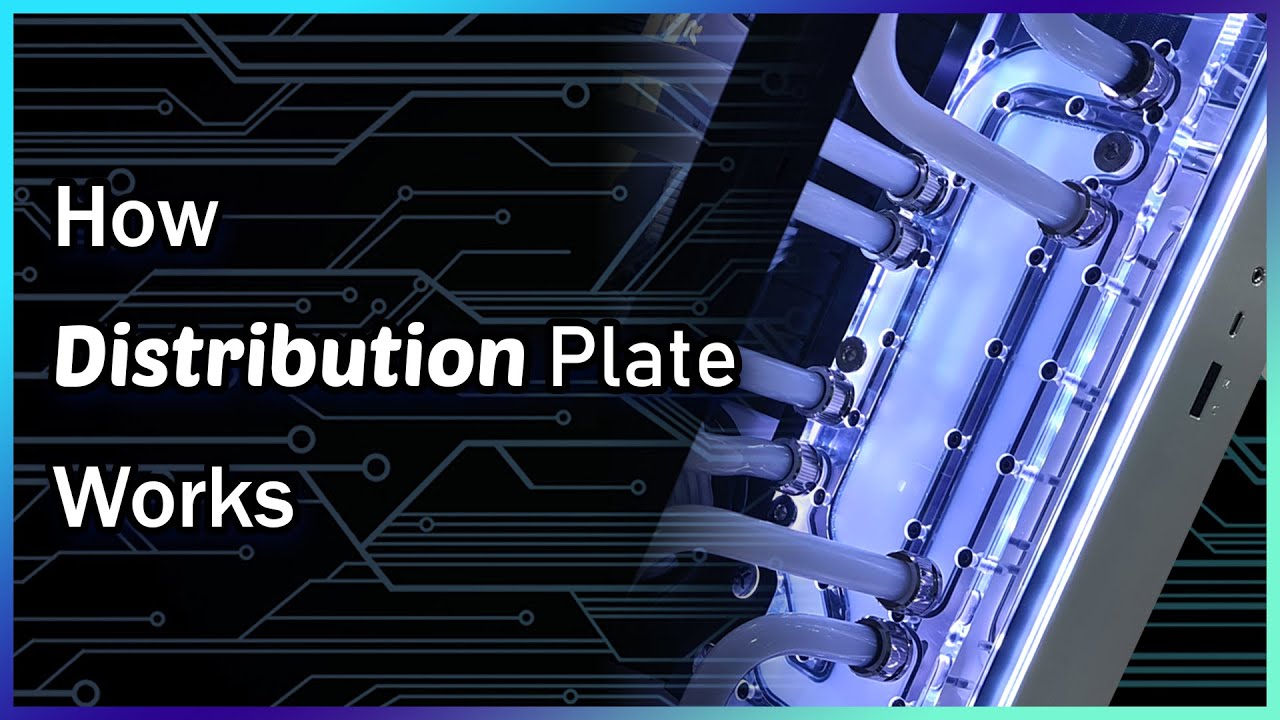 How Distro Plate works | EKWB | Watercooling - YouTube